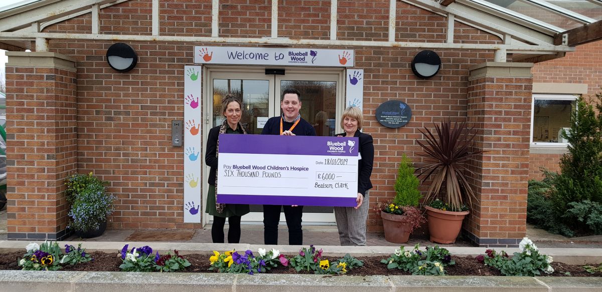 Glass Firm Donates to Rotherham Hospices